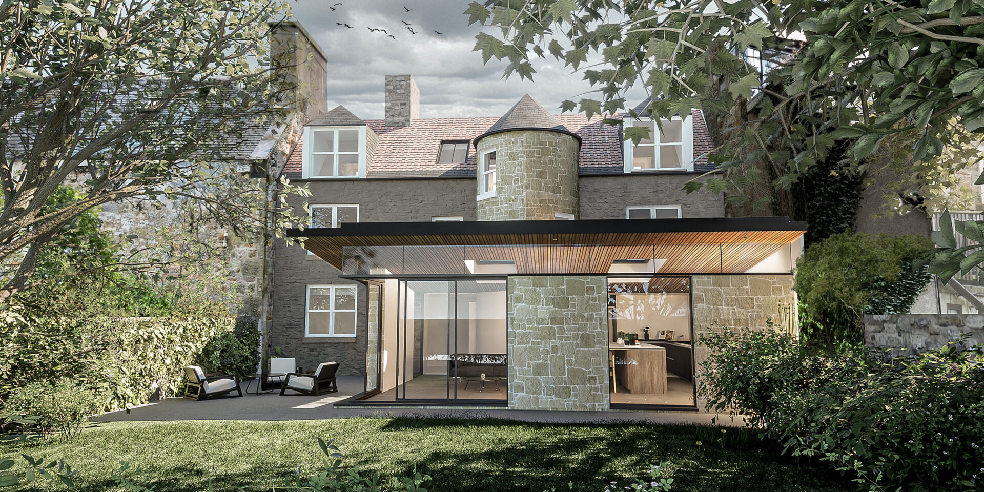 Alterations & Contemporary Extension to Grade B-Listed House, St ...